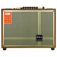 China New Design Wooden Sound Box 8 Inch Large Capacity Battery Portable Bluetooth Speaker for sale