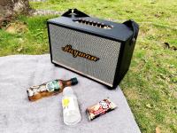 China Rechargeable Vintage Leather Loudspeaker Marshall Special Tribute for sale