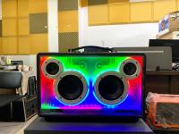 China Wireless CyberPunk Glowing Transparent Speaker Futuristic Tribute for sale