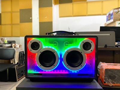 China Wireless CyberPunk Glowing Transparent Speaker Futuristic Tribute for sale