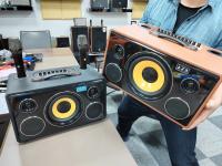China Awesome Wooden Guitar Amp Band Jazz Blues Vocal Emphasized for sale