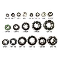 China High Speed Deep Groove Ball Bearings OEM Service 6200 10 40 mm with Chrome Steel GCR15 for sale