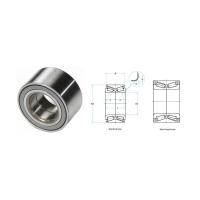 China Chrome Steel DAC356437 Wheel Hub Bearing 35*64*37mm Ball Bearing for Auto Spare Parts for sale