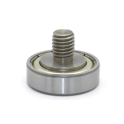 China Rolling Mill Deep Groove Ball Bearing Inner Ring with M10 Screw 6002ZZ External Thread for sale
