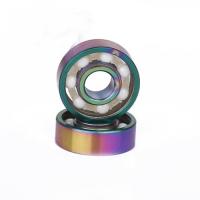China Customized ABEC7/9 Skateboard Ball Bearing with Copper Cage and 608 Ceramic Bearings for sale