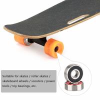 China Customized ABEC7/9 Skateboard Ball Bearing with Copper Cage and 608 Ceramic Bearings for sale