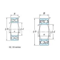 China 52 Series Double Row Angular Contact Ball Bearing 5200 5206 5208 5210 5216 5220 for BALL for sale