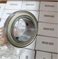 China 50mm Bore Radial SB208/50ZZ Pillow Block Ball Bearing for Heavy Duty Metric Bearing Insert for sale