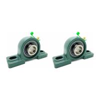 China UCP209-28 Double Seals ABEC3 Pillow Block Bearings 1-3/4 Bore with Durable Steel Cage for sale