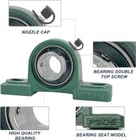 China Great Supplying Ability UCP215-48 Imperial 2-Bolt Iron Pillow Block Housed Bearing for sale