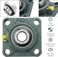 China Industrial Chrome Steel GCR15 UELF208DI UCF205 UCF206 UCF207 UCF208 Pillow Block Ball Bearing UCF Series for sale