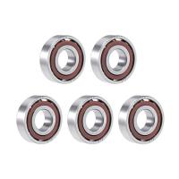 China Angular Contact Chrome Steel 7214C Ball Bearings 70*125*24mm Open Type Double Row for sale