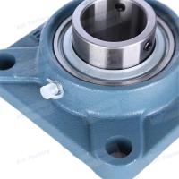 China UCT F208 Stainless Steel Waterproof Pillow Block Bearing with Internal Spherical for sale