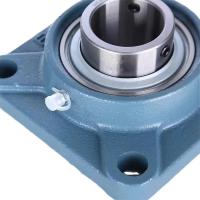 China Chrome Steel GCR15 UCF 50mm Pillow Block Bearing for Rolling Mill and Heavy Machinery for sale