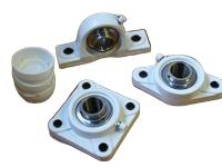 China SN219 Split Plummer Block Housing 95x170x112mm Bearing Unit with Chrome Steel GCR15 for sale
