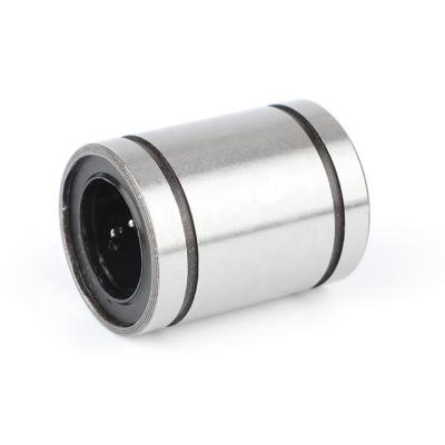 China LM8UU LM6UU LM10UU LM12UU LME25UU Chrome Steel High Precision Linear Bearing OEM Service for sale