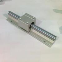 China SBR25UU Sliding Block Linear Shaft Rail Guide for CNC Made of Chrome Steel Gcr15 for sale
