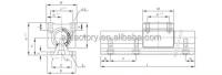 China SBR30UU-1800mm CNC Aluminum Round Linear Guide Rail and Slide Block for Garment Shops for sale