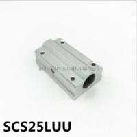 China SCS25LUU 25mm Linear Bearing for CNC Router Long Type Linear Motion Ball Bearing for sale