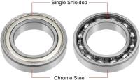 China Single Row 6310 ZZ RS Deep Groove Ball Bearing for Turbocharger Seals Type ZZ 2RS OPEN for sale