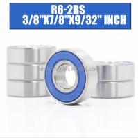 China Imperial Miniature Bearing R6-2RS C3 Clearance 3/8