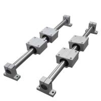 China SC10UU Linear Shaft Ball Bearing Block Long Operating Life and Oil/Grease Lubrication for sale