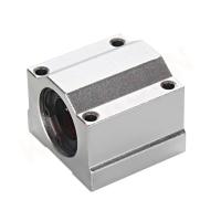 China SC10UU Linear Shaft Ball Bearing Block Long Operating Life and Oil/Grease Lubrication for sale