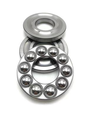 China 25*52*18 mm Motorcycle Parts Chrome Steel 51305 Thrust Ball Bearing with Steel Cage for sale