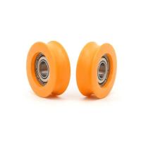 China Sliding Window Roller 6200 Bearings Deep Groove Structure U Groove V Groove Bearing 10*55*12mm for sale