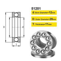 China 51204 51205 51206 51207 51208 51209 Ball Thrust Bearing for OEM Service Requirements for sale