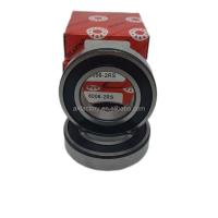 China Motorcycle Deep Groove Ball Bearings 6006-2RS Copper Cage and ISO9001 2008 Certified for sale
