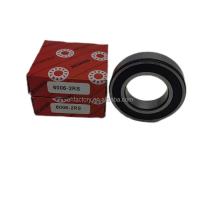 China Motorcycle Deep Groove Ball Bearings 6006-2RS Copper Cage and ISO9001 2008 Certified for sale