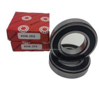 China Motorcycle Deep Groove Ball Bearings 6006-2RS Copper Cage and ISO9001 2008 Certified for sale