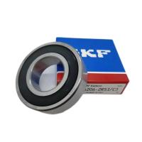 China Lubrication Oil Grease SKF 6206-2RS Deep Groove Ball Bearing for Products for sale