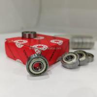 China Long-Life Chrome Steel Deep Groove Ball Bearings 607 GCR15 ZZ RS 2RS for Restaurant for sale