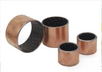 China Metric Plain Sintered Bronze Bush Bearing 35*68*55mm for Business Scope in Brown for sale