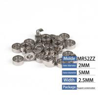 China 3*6*2.5MM ZZ Miniature Ball Bearings for Fingerboard Wheel ISO9001 2008 Certified for sale