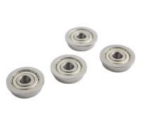 China Nylon Cage Mini Flanged Ball Bearings MF84ZZ MF85ZZ MF86ZZ ZZ for Industrial Equipment for sale