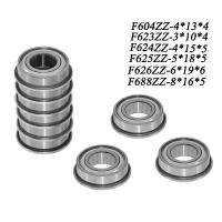 China ZZ Seals Type MF105 ZZ Flange Bearing Deep Groove Ball Bearing for Precision Machinery for sale