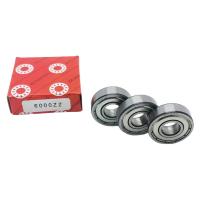 China Deep Groove Ball Bearings 6000-2Z for Construction Machinery and Rolling Mill 2Z Seals for sale