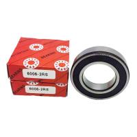 China 30*55*13mm Deep Groove Ball Bearings 6006-2RS for Chrome Steel/GCr15 Stainless Steel for sale