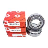 China High Precision Rating P5 Multi-Type Chrome Steel Deep Groove Ball Bearings 6205-2Z/C3 for sale
