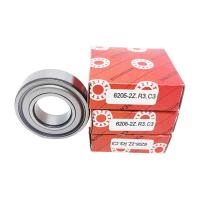 China 6205-2Z/C3 Long Life Double Row Deep Groove Ball Bearings for Automotive and Tractor for sale