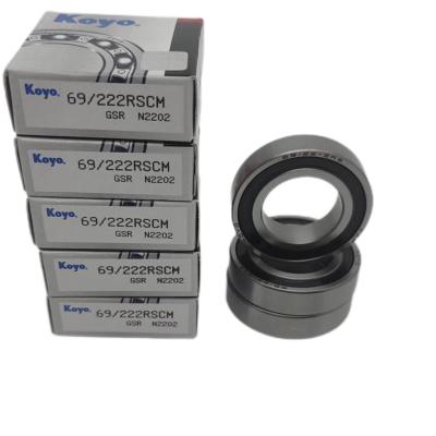 China Non-standard Deep Groove Ball Bearing 69/22-2RS 22*39*9mm with Seals Type 2RS and BALL for sale