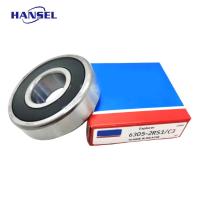 China ISO9001 2008 Certified Deep Groove Ball Bearings 6305-2RS1/C3 for Tractor Applications for sale