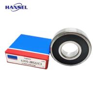 China ISO9001 2008 Certified Deep Groove Ball Bearings 6305-2RS1/C3 for Tractor Applications for sale