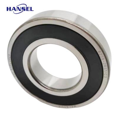 China Oil Grease Lubrication BALL 6208 2RS1/C3 S K F Deep Groove Ball Bearings for Serviceable for sale