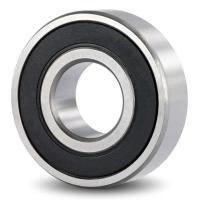 China 12*28*8mm 6001-2RS Deep Groove Ball Bearing with Materials and Single Row Design for sale