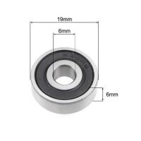 China Steel Miniature Deep Groove Ball Bearing 627RS 627ZZ 627 2RS 0 7 mm Bore for sale