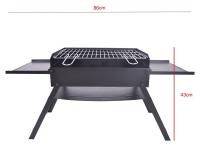 China Lightweight 45*30*30cm Chromed Steel Barbecue Grills portable camping bbq Grills for sale